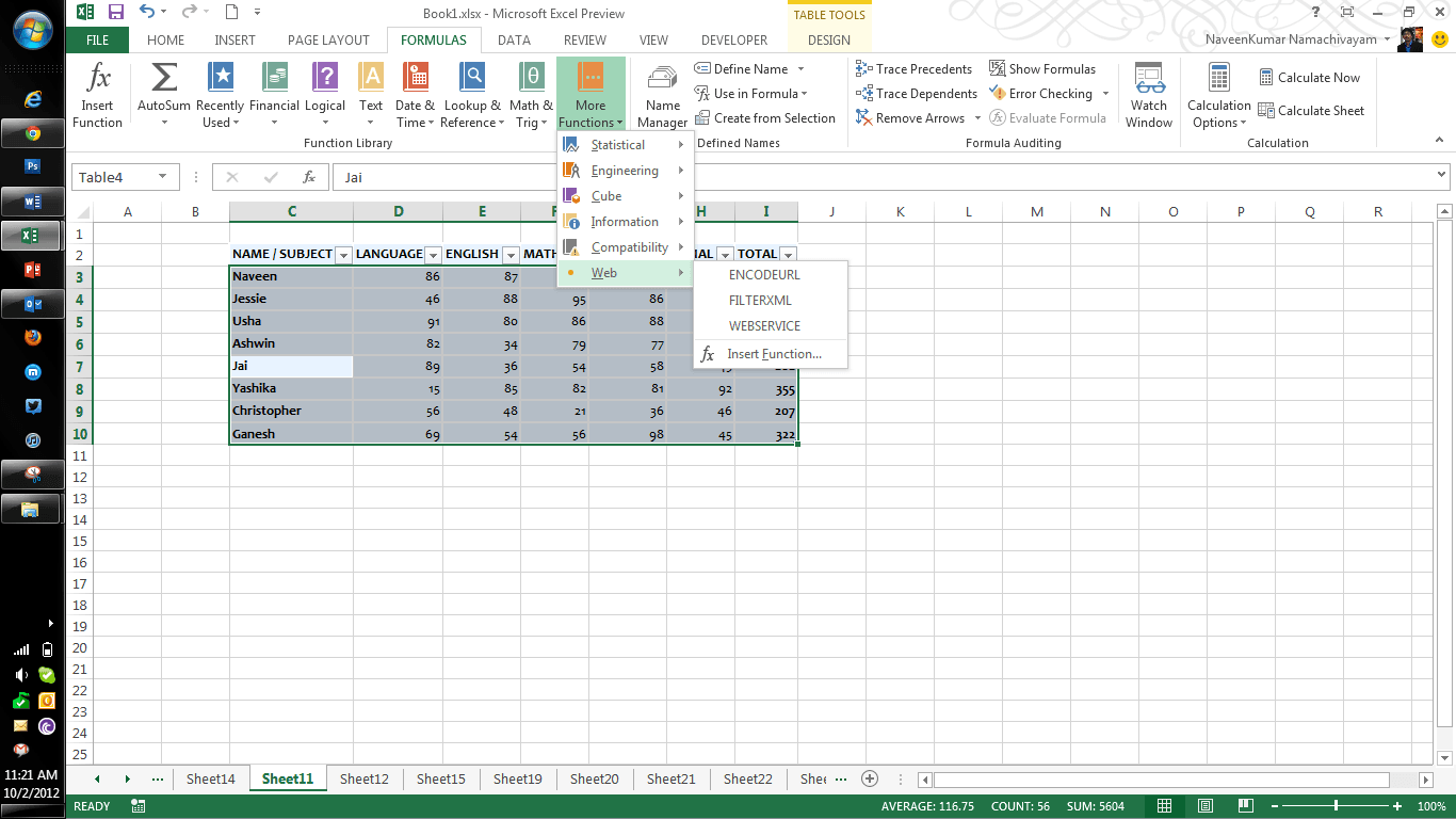 Microsoft Excel 2013 Features Part Two Qainsights
