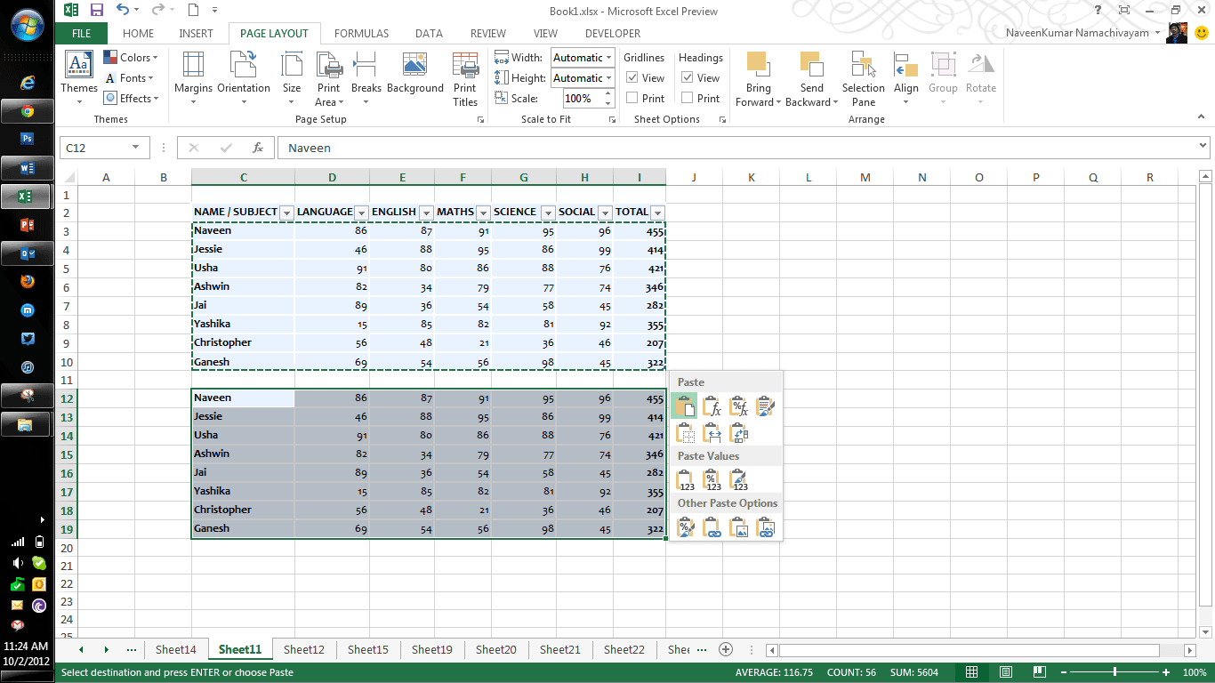Microsoft Excel 2013 Features Part Two Qainsights