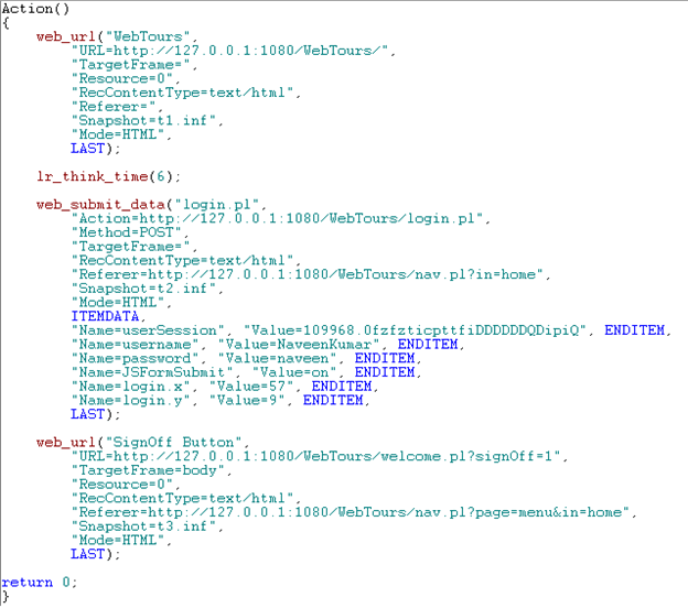 How to correlate in Loadrunner - QAInsights